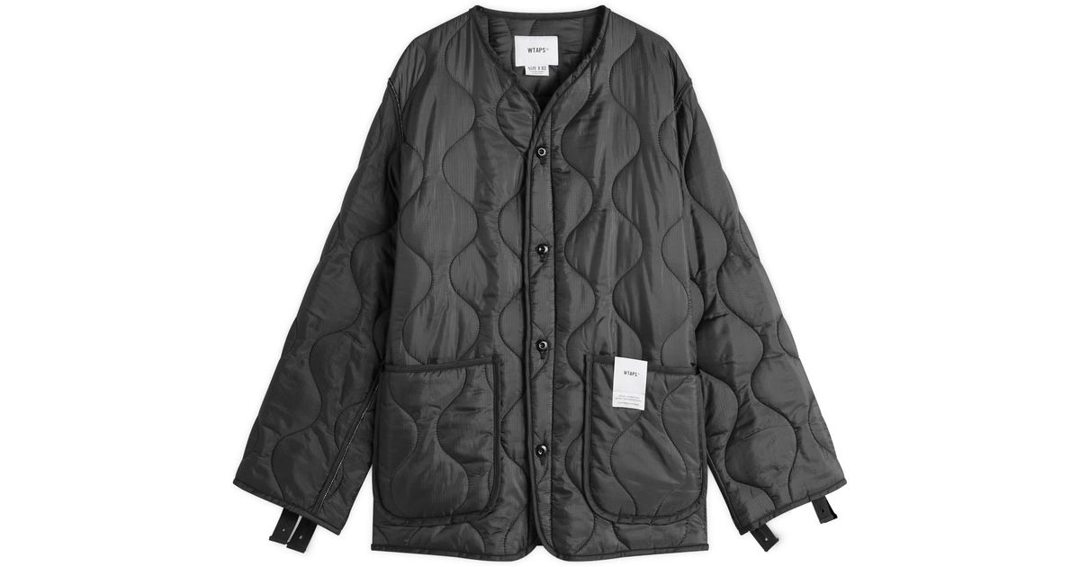 WTAPS Nylon Ripstop Liner Jacket in Black for Men | Lyst