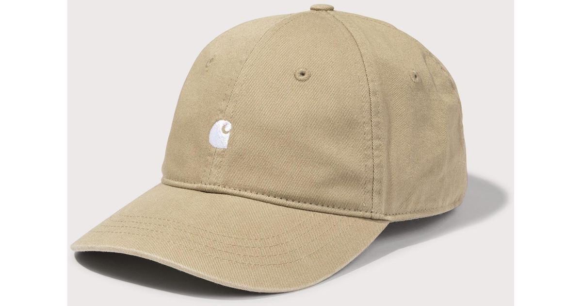 Carhartt Madison Logo Cap in Natural for Men | Lyst UK