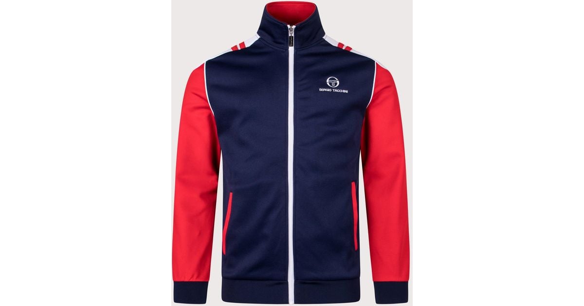 Sergio Tacchini Drive Track Top in Red for Men | Lyst UK