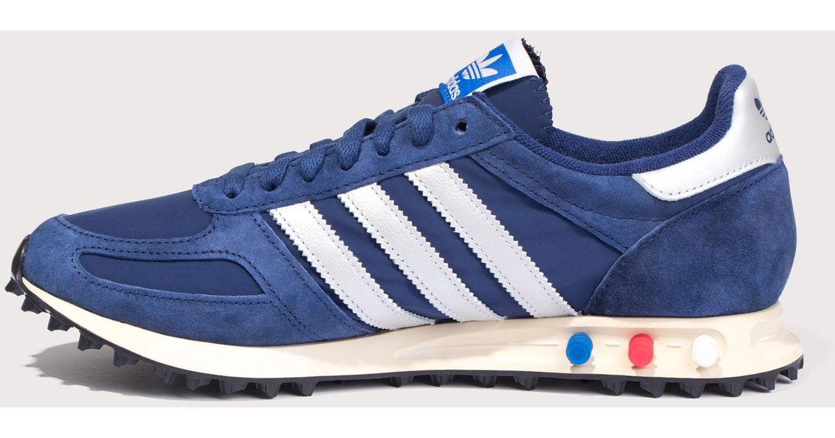 adidas Originals La Trainers in Blue for Men | Lyst UK