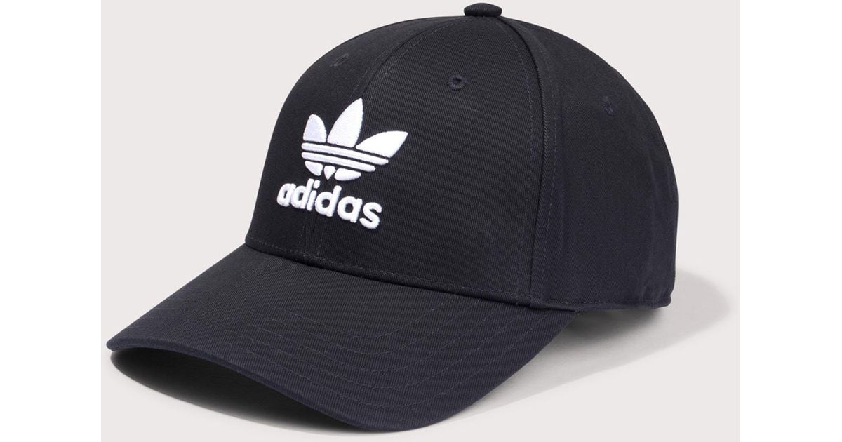 adidas Originals Trefoil Baseball Cap in Blue for Men | Lyst UK