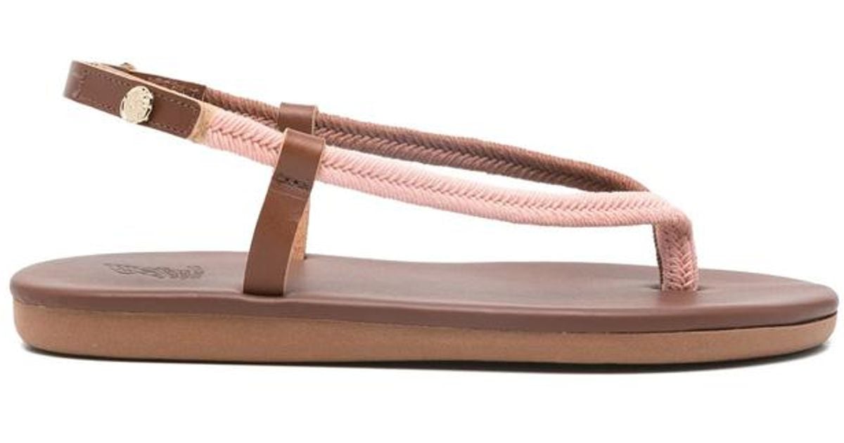 Ancient Greek Sandals Ankle Strap Sandals in Brown | Lyst UK