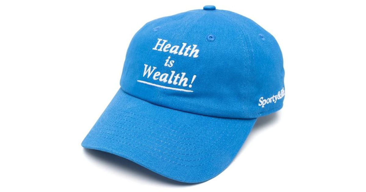 Sporty & Rich Caps in Blue | Lyst UK