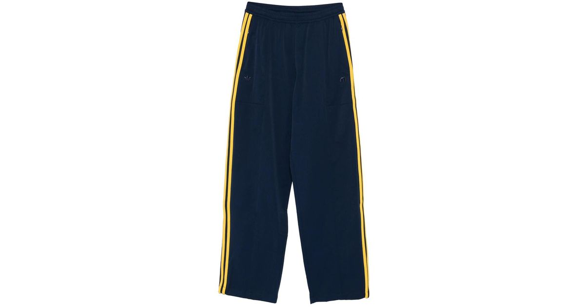 Adidas By Miaou Motorsport X Miaou 3-Stripes-Logo Trousers in Blue ...