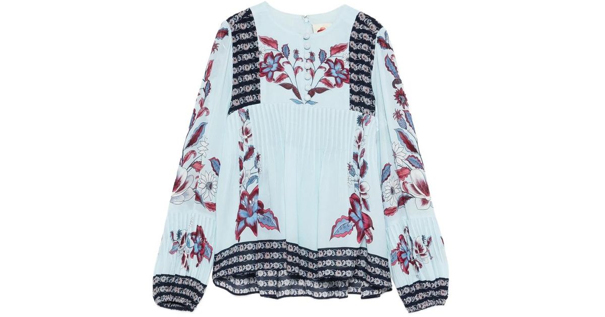 FARM Rio Tops in Blue | Lyst
