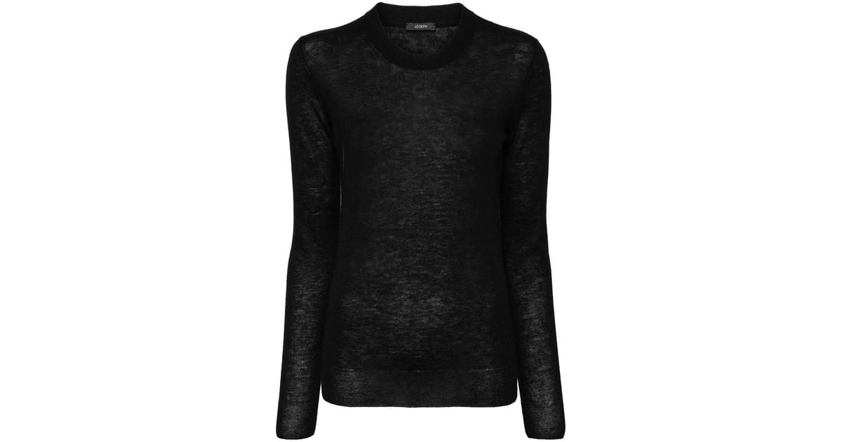 JOSEPH Sweater in Black | Lyst UK