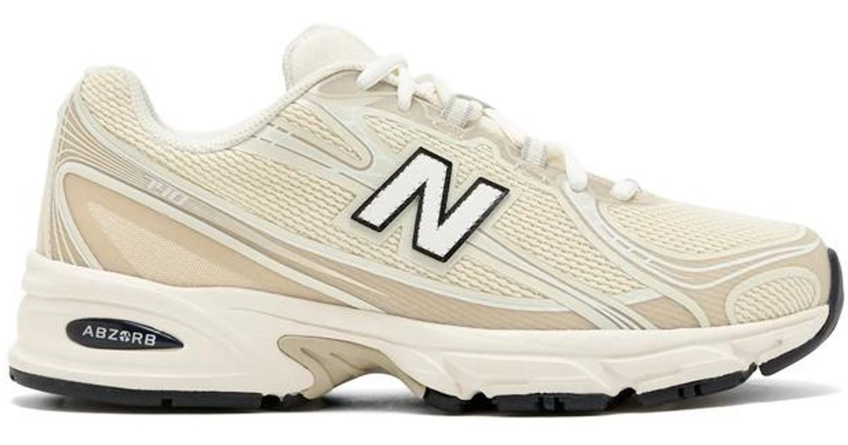 New Balance 740 Logo-Detail Sneakers in White for Men | Lyst UK