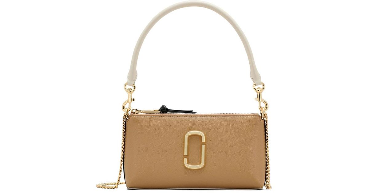 Marc Jacobs The Utility Snapshot Cross Body Bag in Natural | Lyst UK