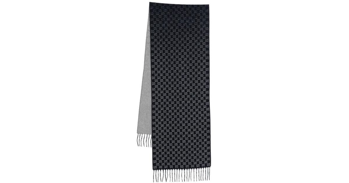 Gucci Scarves in Black for Men | Lyst UK