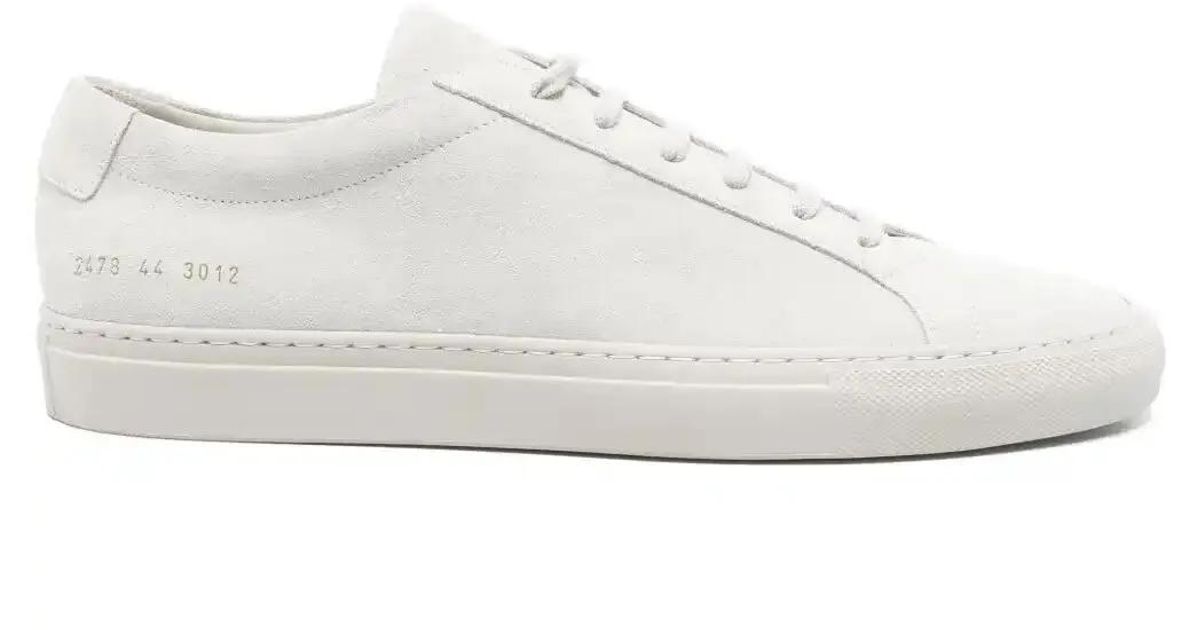 Common Projects Achilles Sneakers in White for Men | Lyst