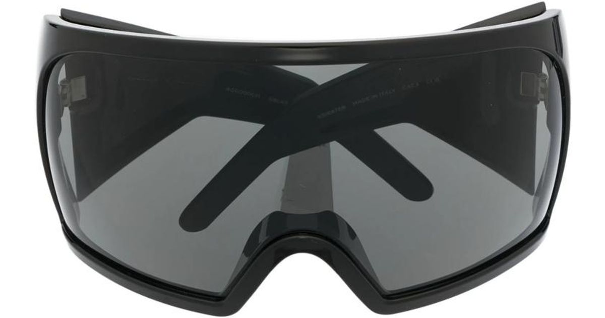 Rick Owens Kriester Oversize-Frame Sunglasses in Black for Men | Lyst UK