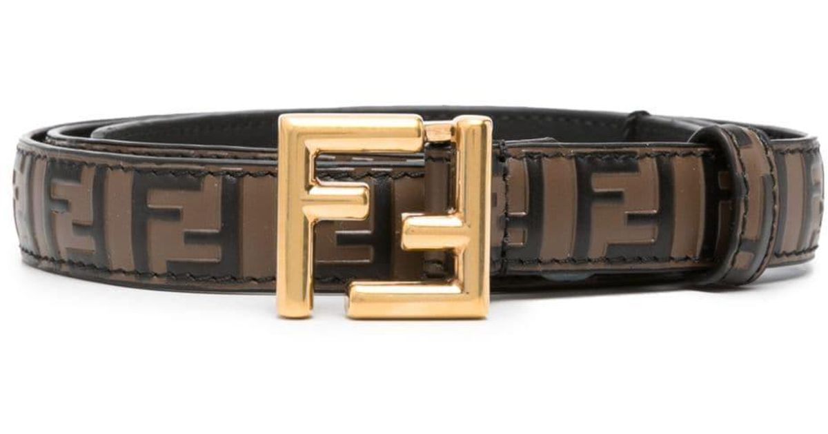 Fendi Logo Belt | Lyst