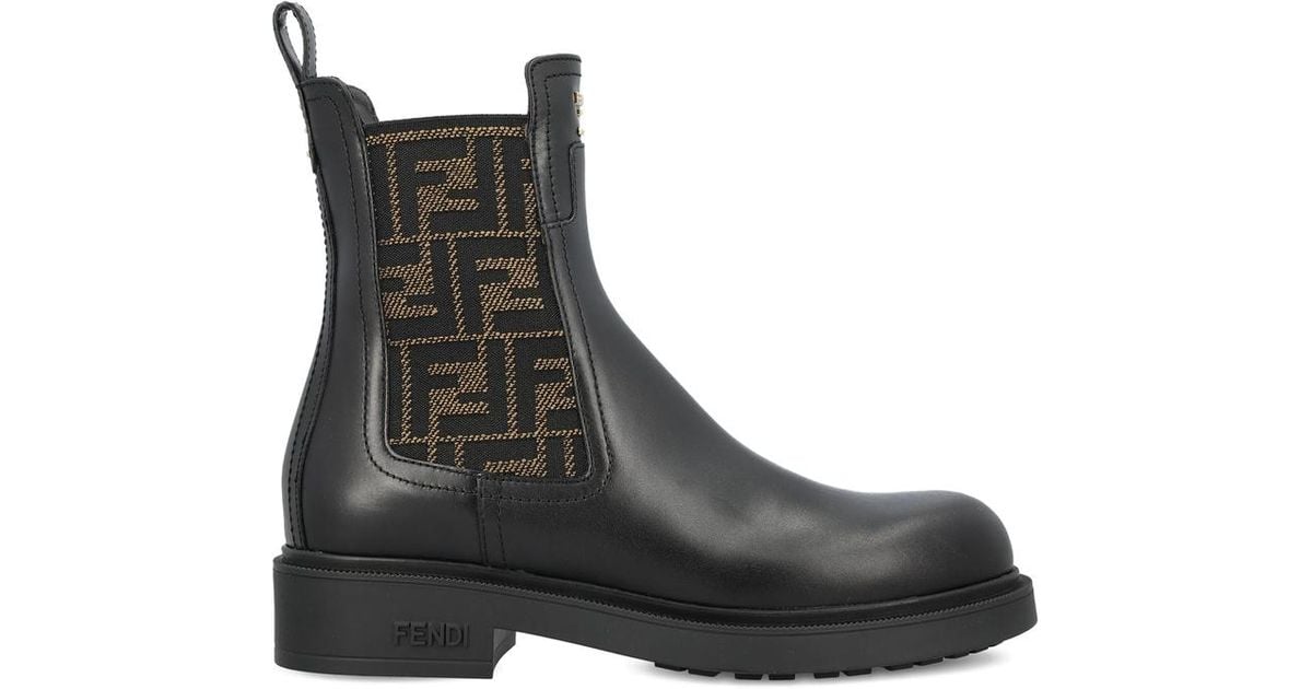 Fendi Boots in Brown | Lyst UK