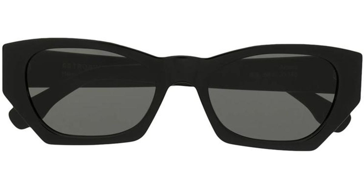Retrosuperfuture Amata Rectangular-Frame Sunglasses in Black for Men | Lyst UK