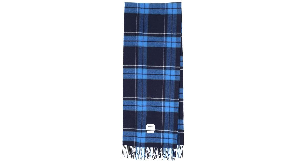 Adererror Faylen Muffler Scarf in Blue for Men | Lyst UK