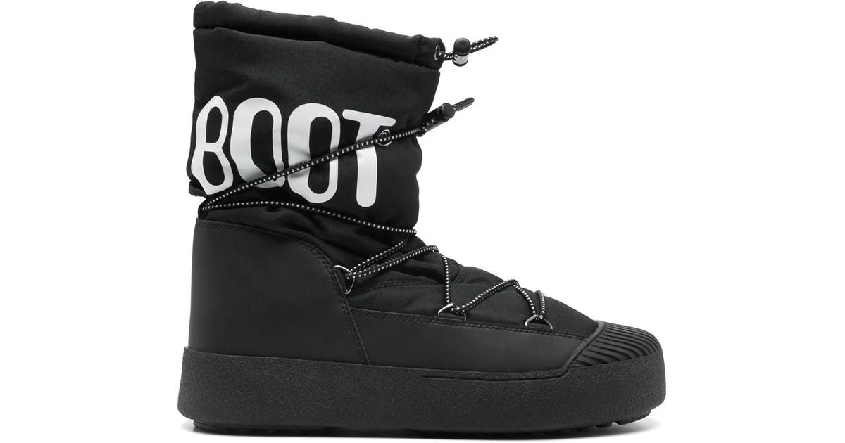 Moonboot Mtrack Polar Boots in Black for Men | Lyst UK