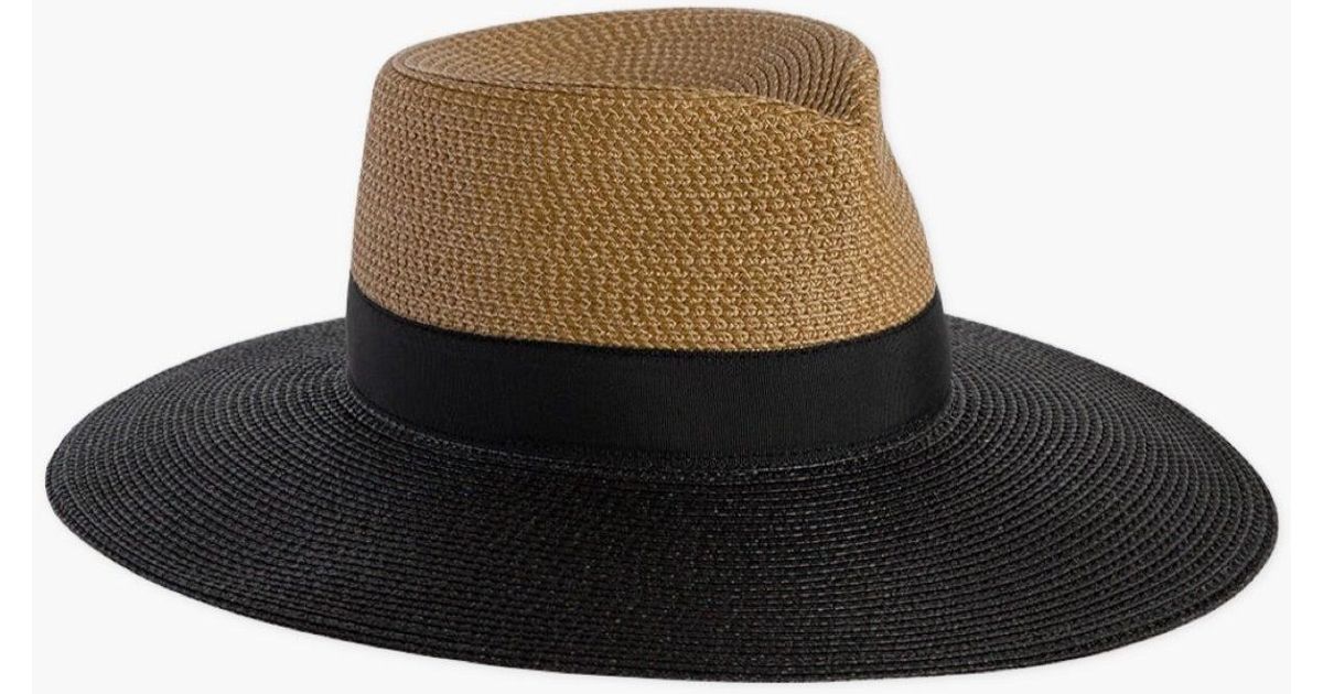Eric Javits Lady Daphne Two-Tone Fedora Hat For Upf 50+ Made | Lyst