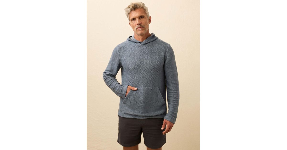 Faherty Whitewater Hoodie in Blue for Men | Lyst UK
