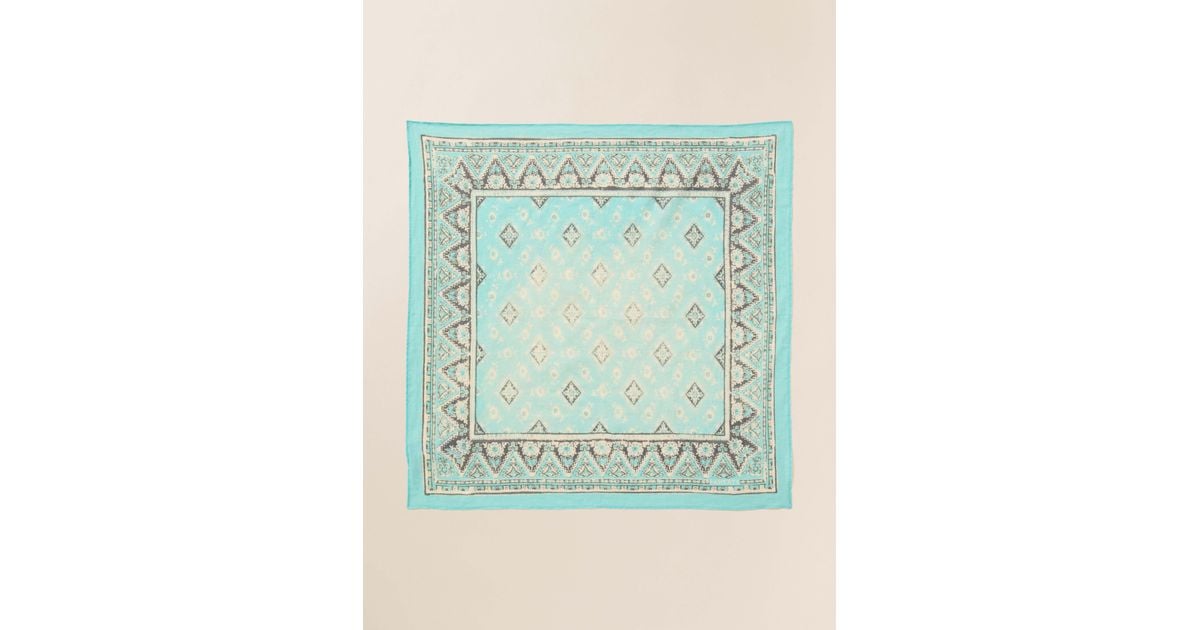 Faherty Spring Salutation Bandana in Green | Lyst