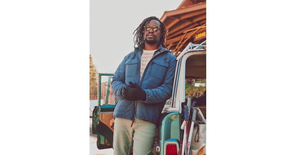 Faherty Horizon Series Jacket in Blue for Men | Lyst