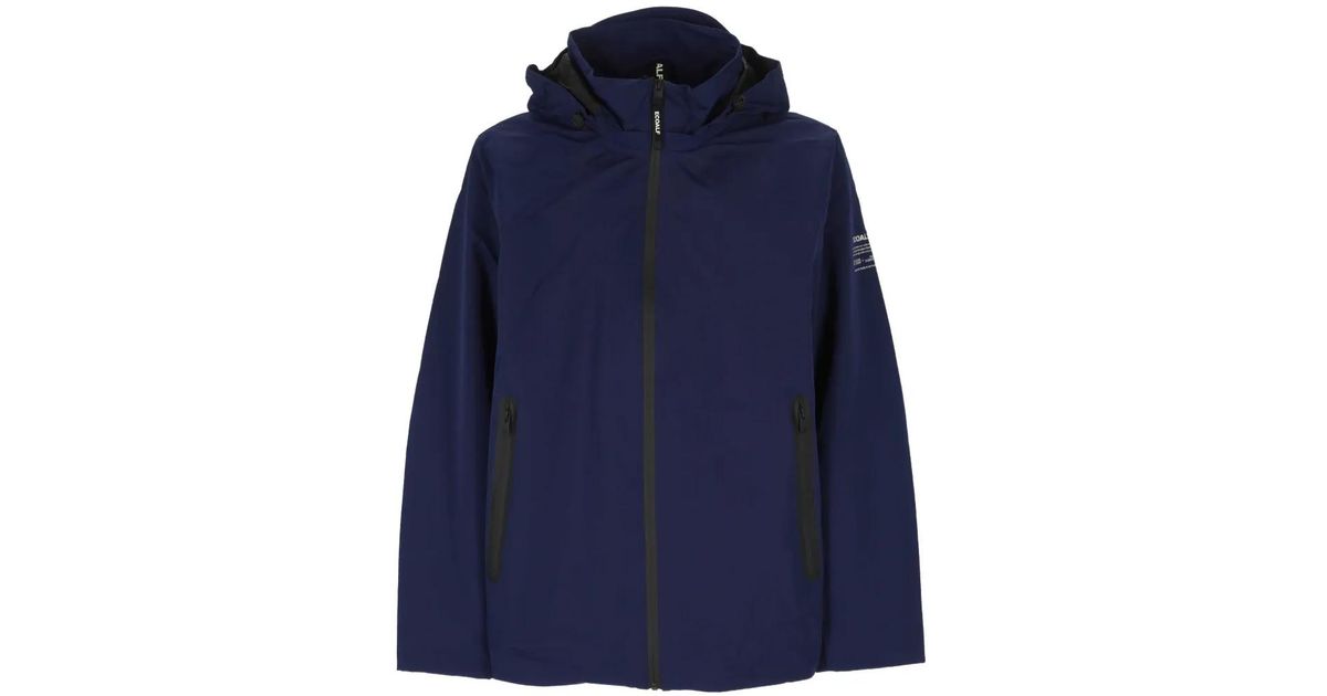 Ecoalf Tarka Jacket in Blue for Men | Lyst