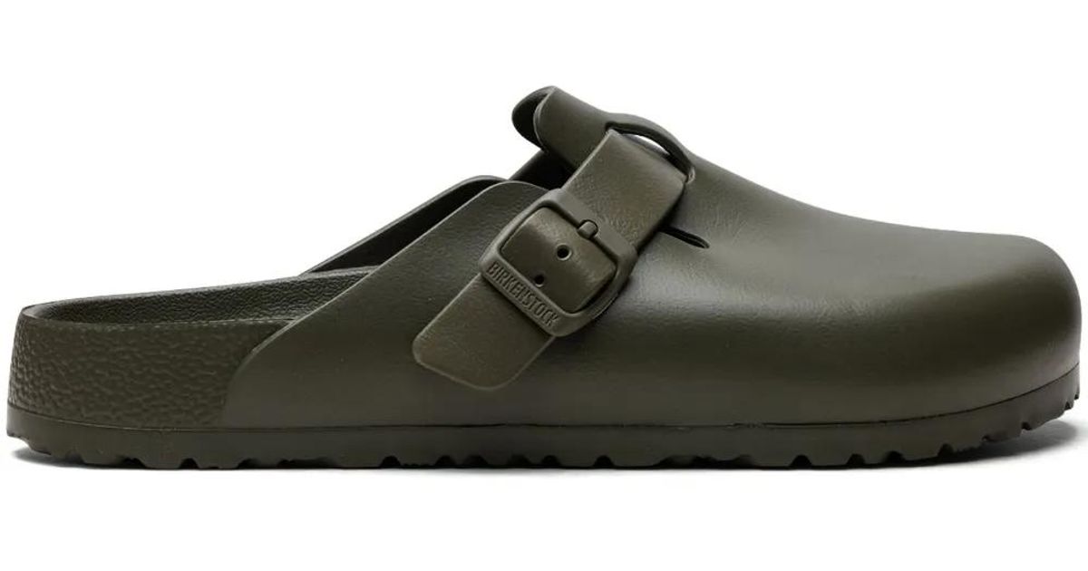 Birkenstock Boston Eva Slippers in Green for Men | Lyst