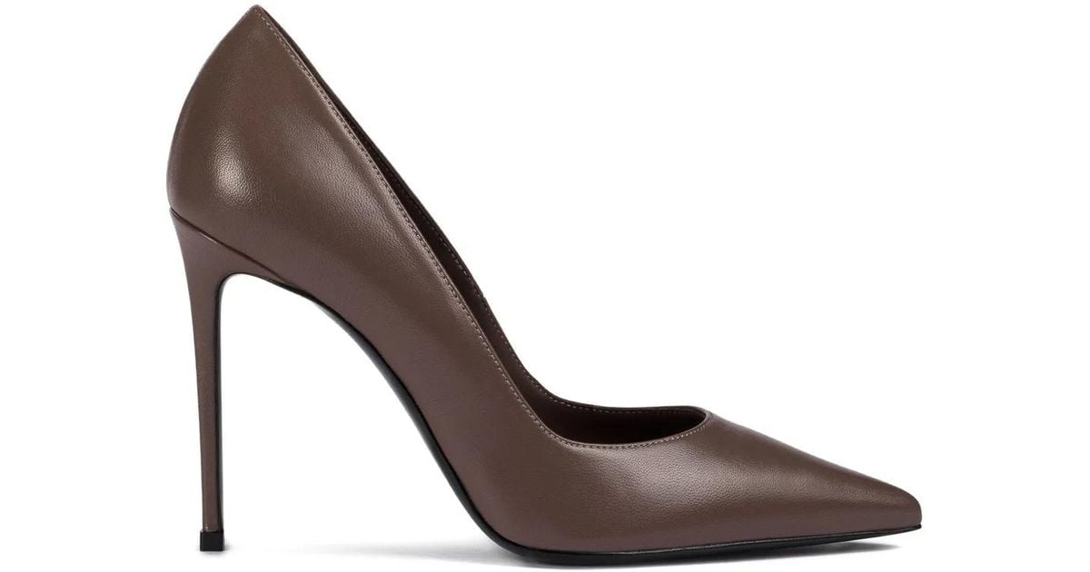 Le Silla 100Mm Eva Pointed-Toe Stiletto Pumps in Brown | Lyst