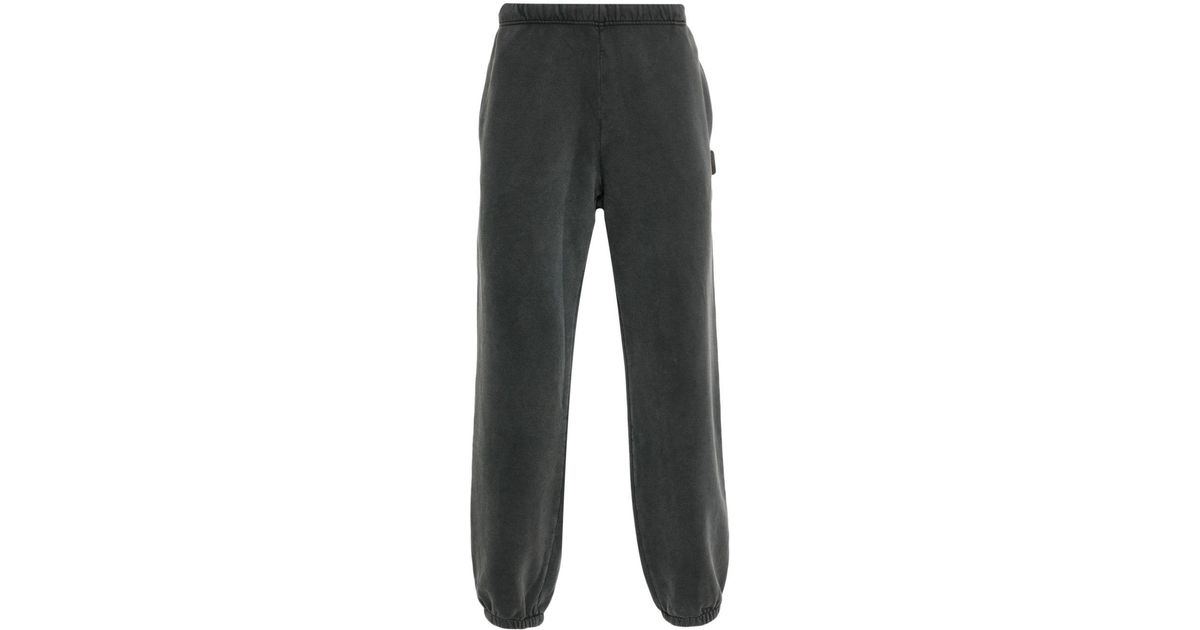 Sandro Logo-Tag Track Pants in Gray for Men | Lyst