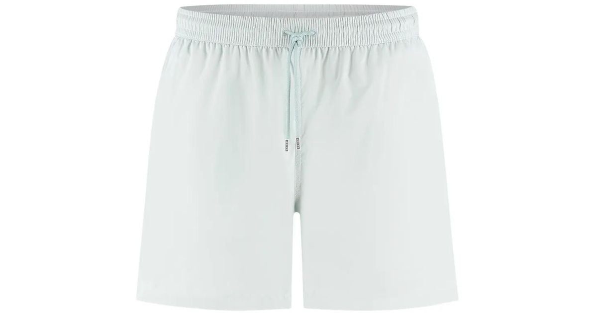 Fedeli Madeira Drawstring Swim Short in White for Men | Lyst UK