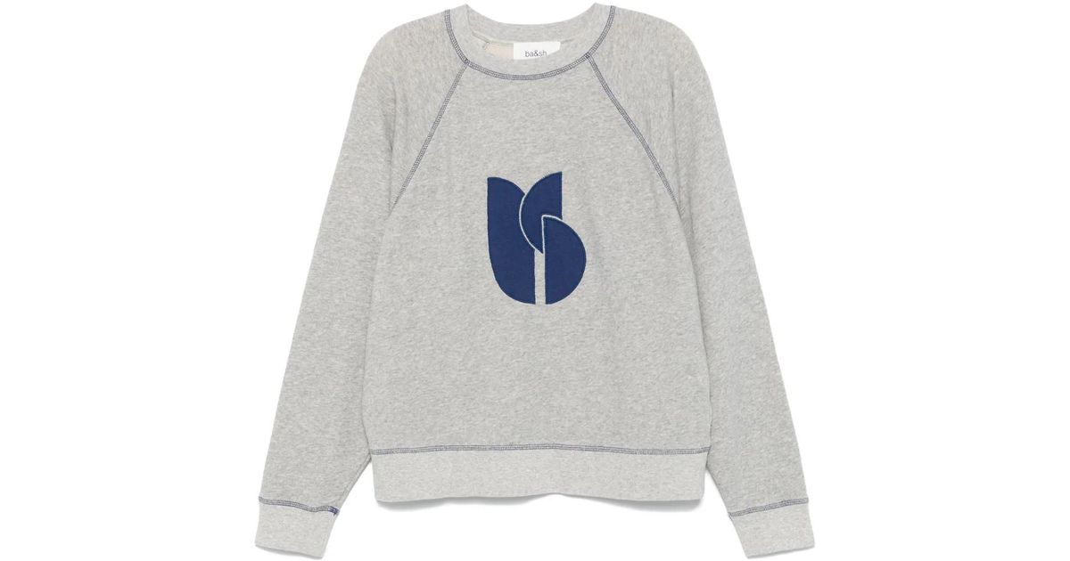 Ba&sh Bart Sweatshirt in White | Lyst