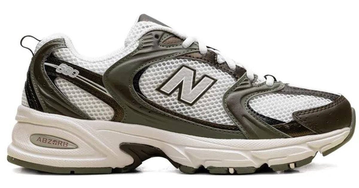 New Balance 530 Logo-Detail Lace-Up Sneakers in White for Men | Lyst UK