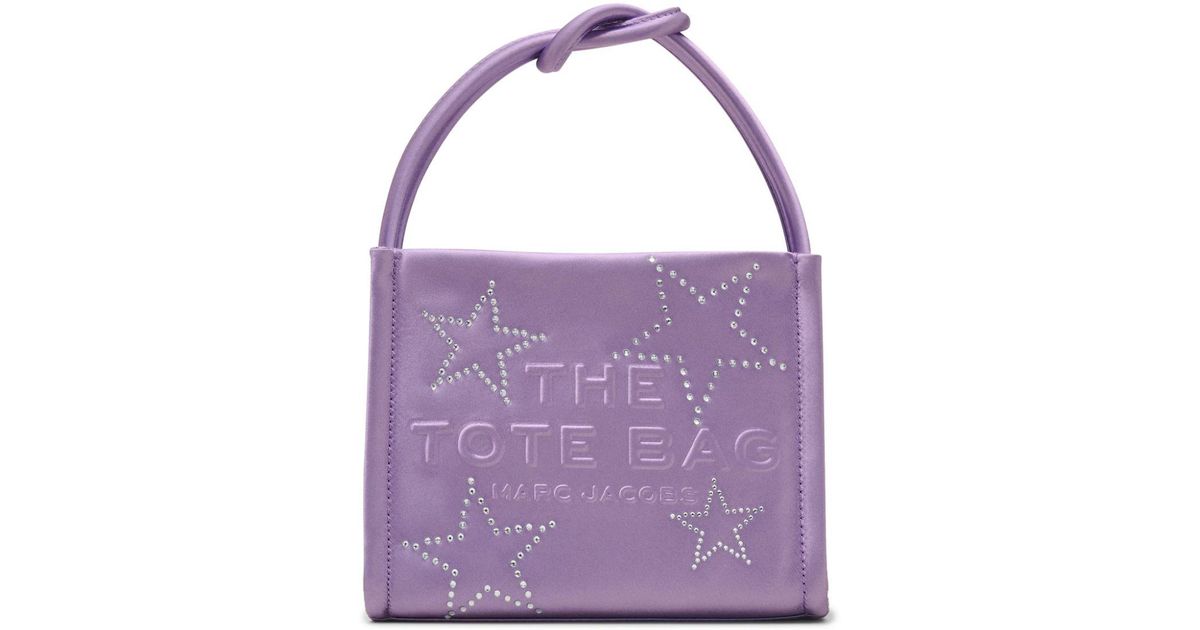 Marc Jacobs The Star Tote Bag in Purple | Lyst