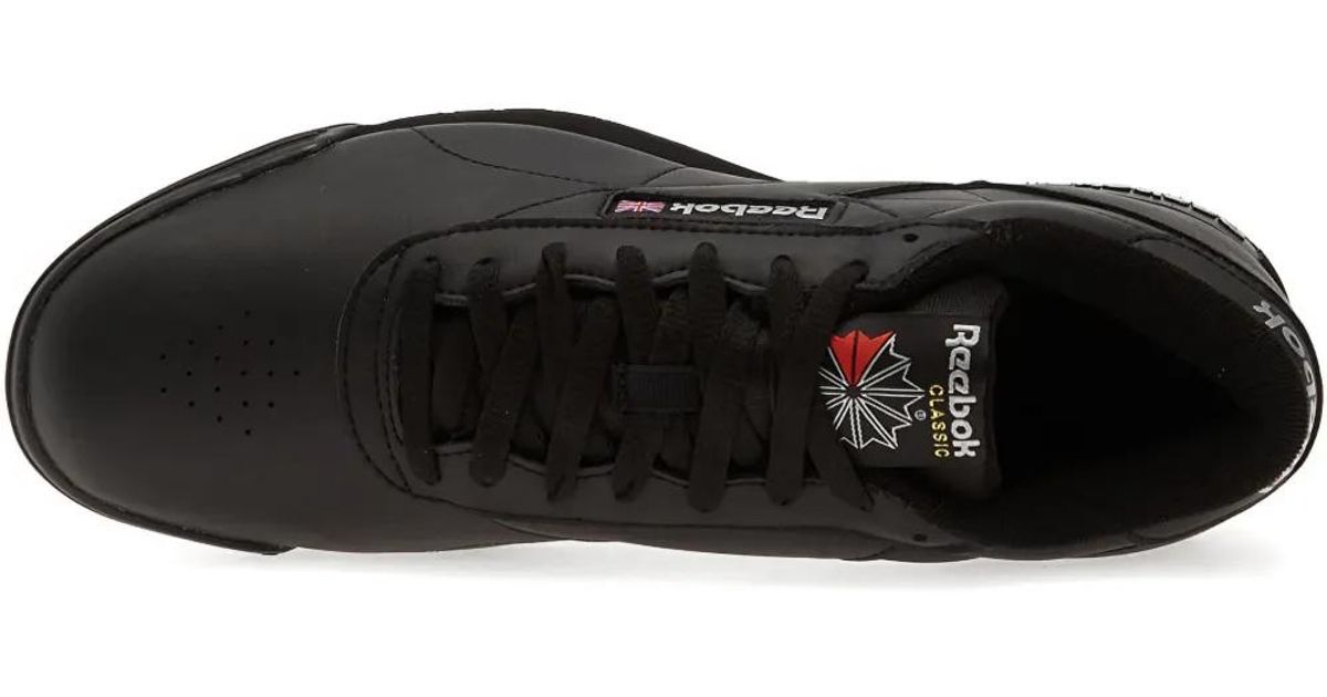 Reebok Ex-O-Fit Low Clean Logo Lace-Up Sneakers in Black for Men | Lyst