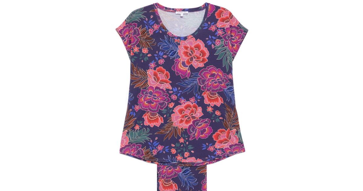 Johnny Was The Bobbie Pajama Set in Red | Lyst UK