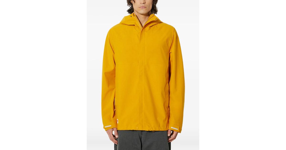 Fjallraven Hooded Jacket in Yellow for Men | Lyst UK