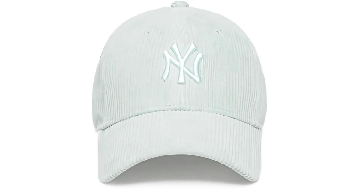 KTZ Embroidered New York Yankees Baseball Cap in White | Lyst UK