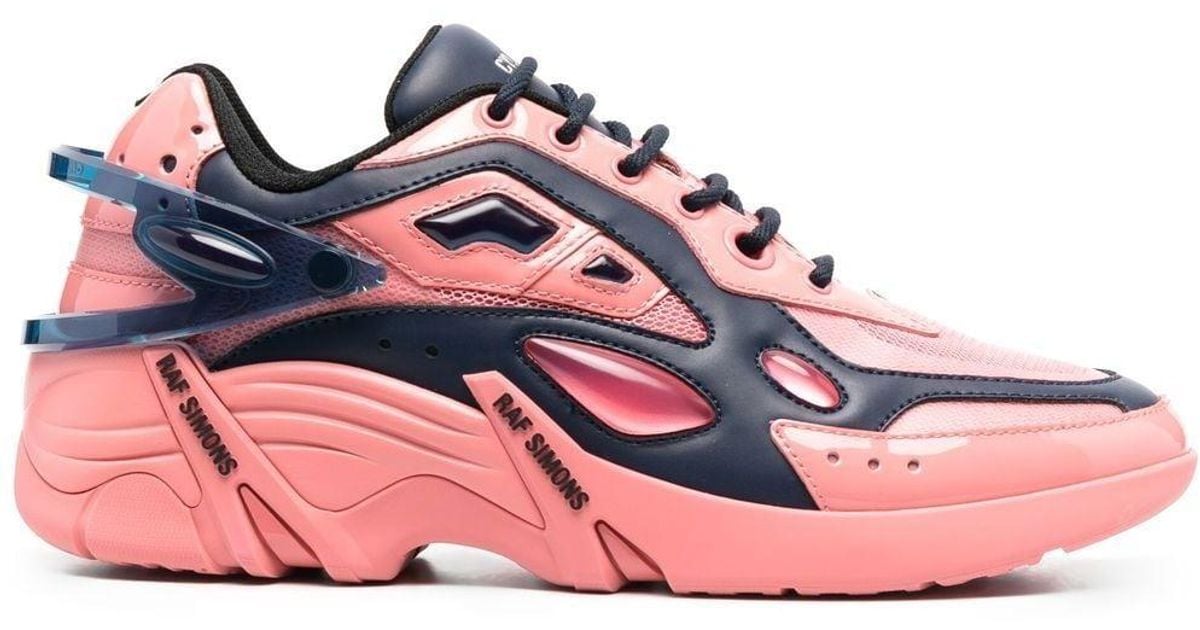 Raf Simons Cylon 21 Leather Sneakers in Pink for Men | Lyst UK
