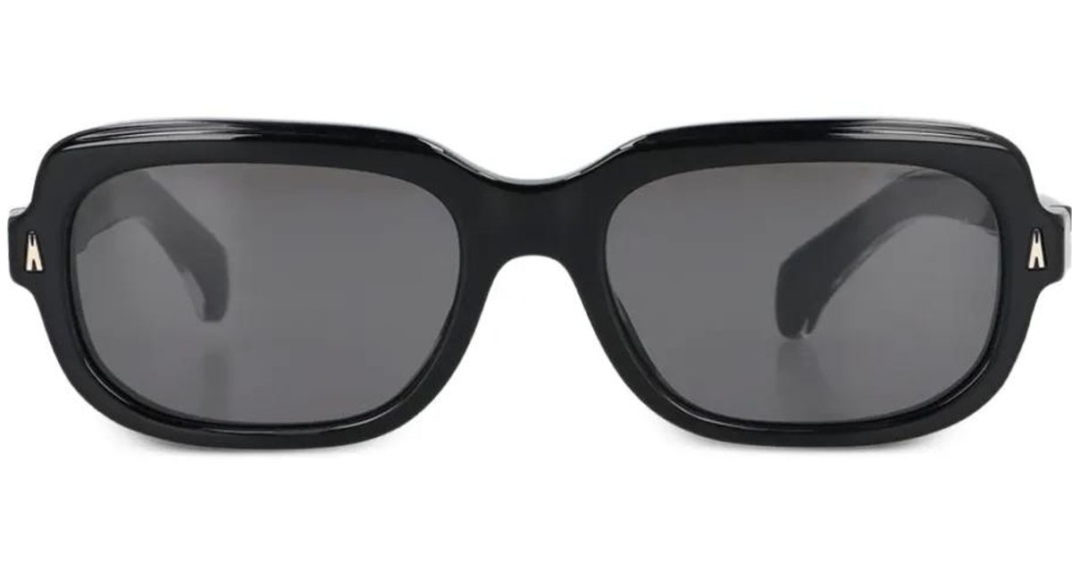 Moncler Rectangular-Frame Sunglasses in Black for Men | Lyst UK