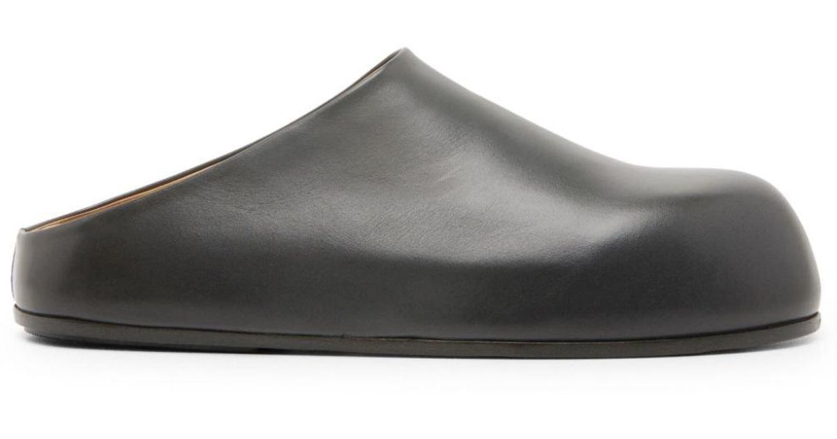Marsèll Accom Leather Mules in Gray | Lyst