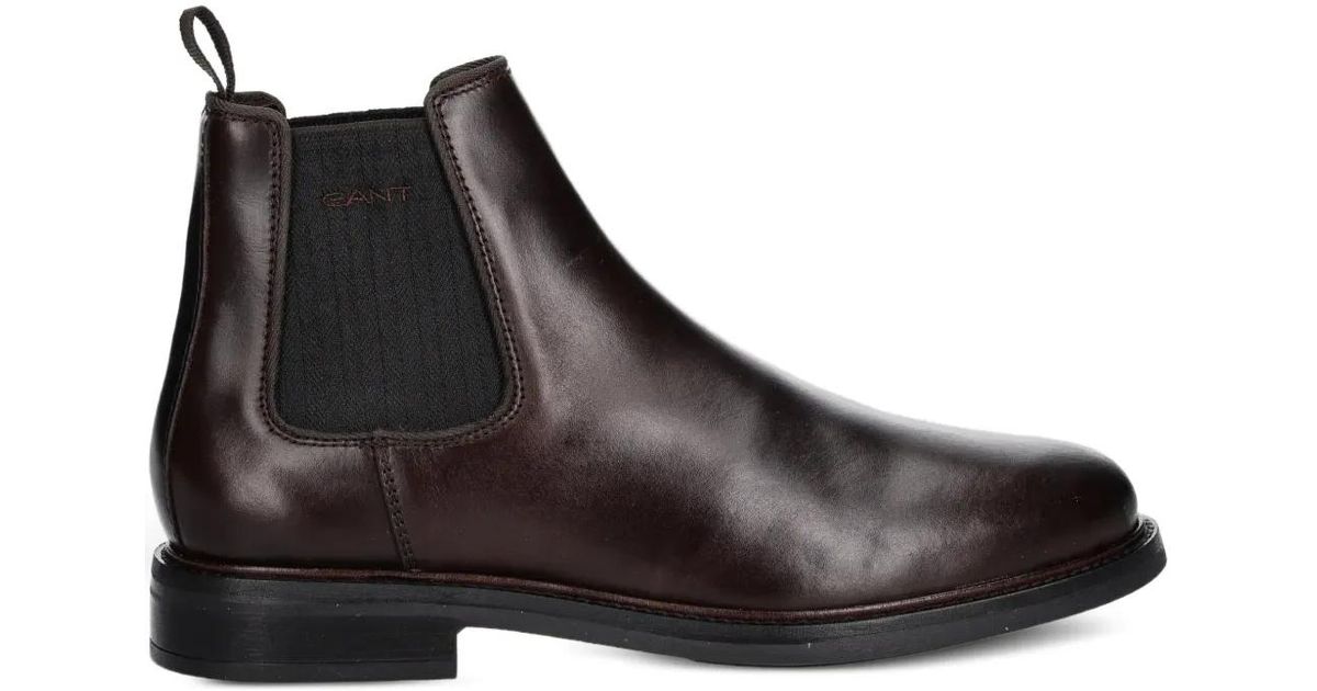 GANT Pull-Tab Boots in Brown for Men | Lyst