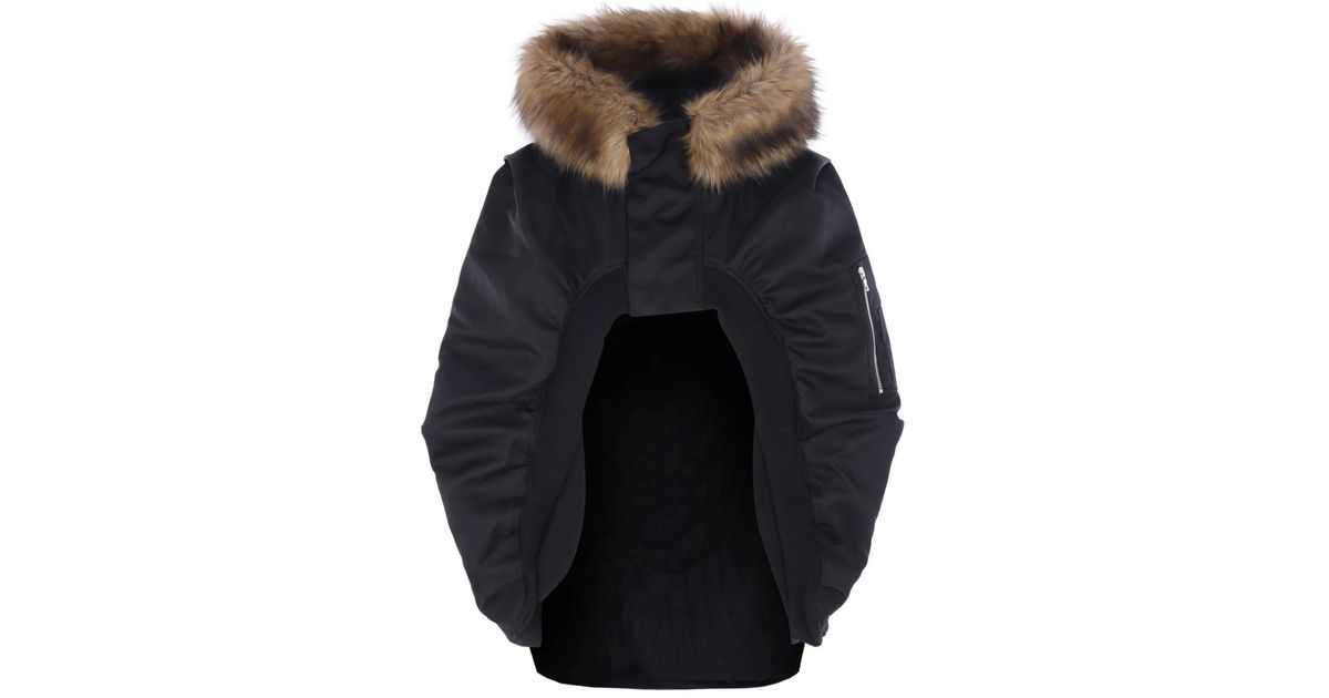 Petra Fargerstrom Faux Fur Coat in Blue | Lyst