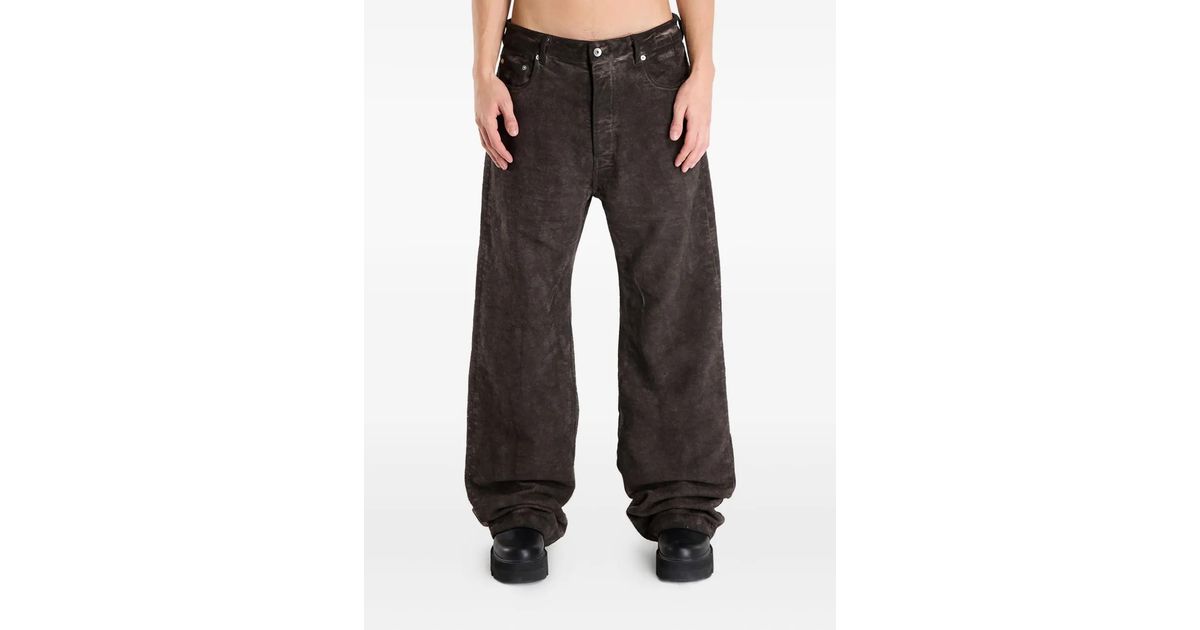 Rick Owens Geth Jeans in Black for Men | Lyst UK