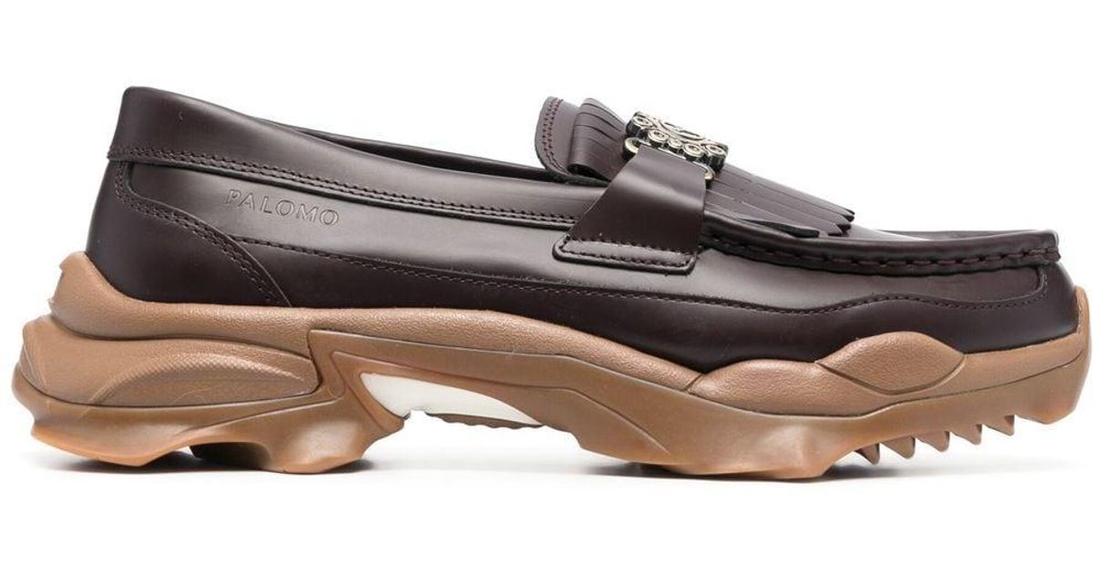 PUMA X Palomo Barcelo Nitefox Loafers in Brown for Men | Lyst