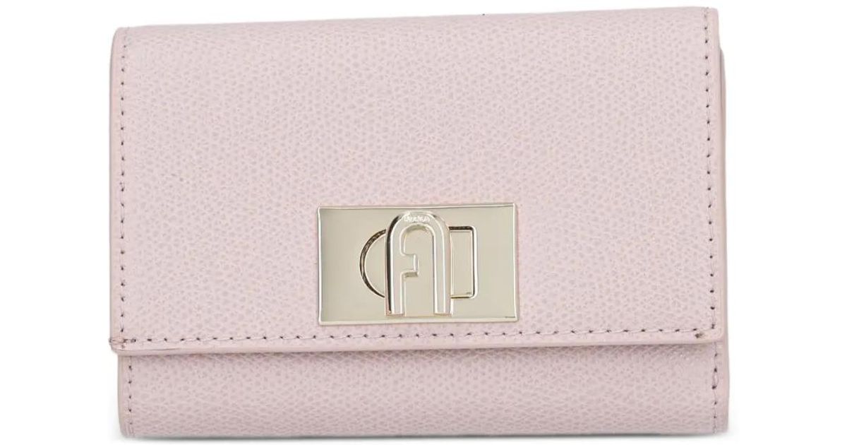 Furla 1927 Twist-Lock Wallet in Pink | Lyst UK