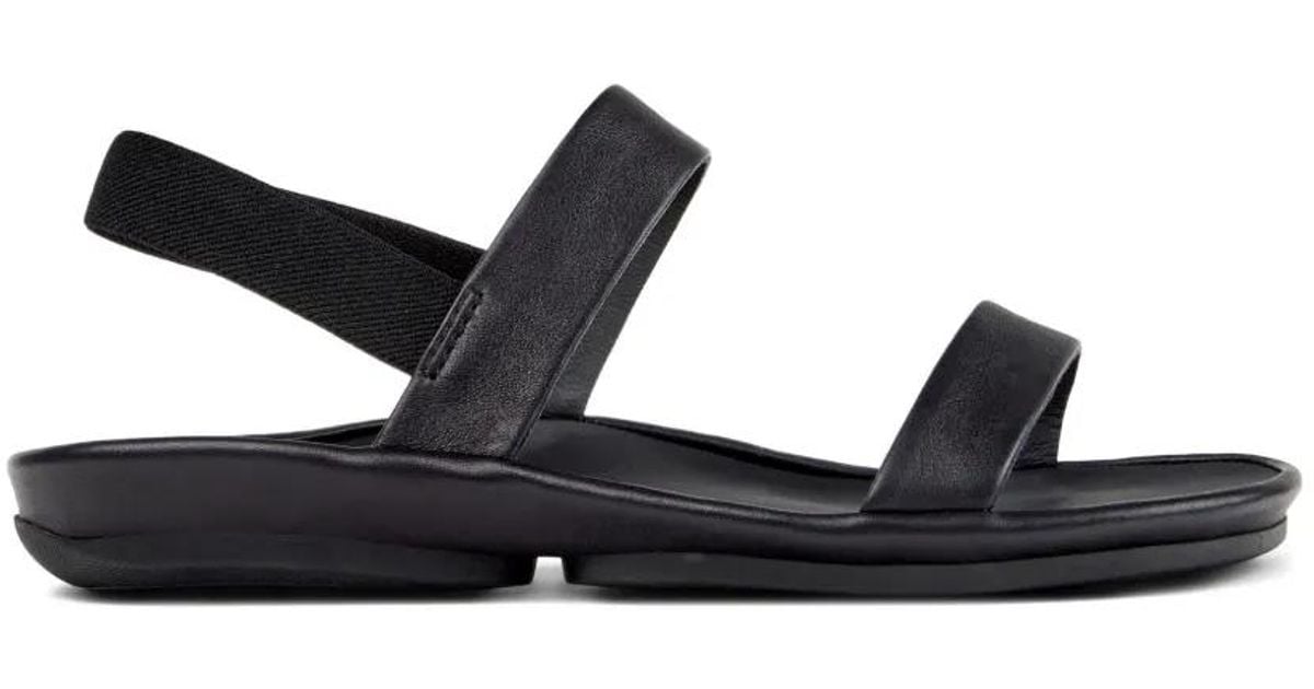 Camper Right Isla Leather Sandals in White | Lyst UK