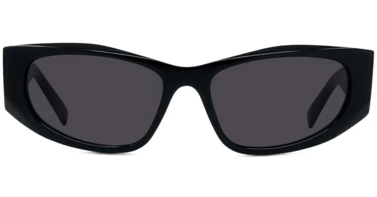 Givenchy Rectangular-Frame Sunglasses in Black | Lyst UK