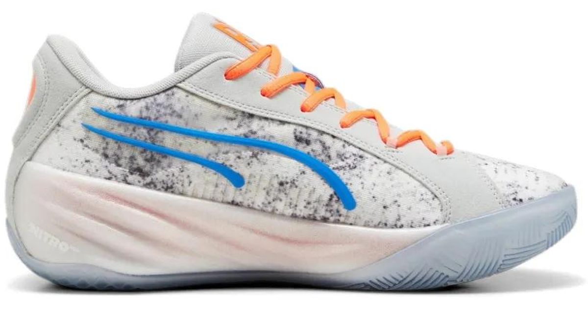 PUMA X Rj Barrett All-Pro Nitro Sneakers in Blue for Men | Lyst UK