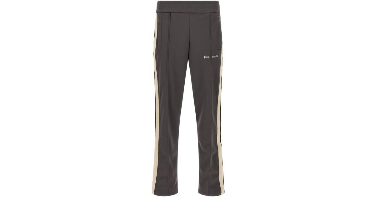 Palm Angels Track Pant in Grey for Men | Lyst UK