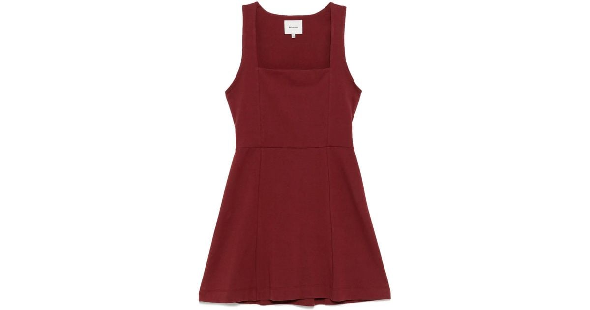 Reformation Rai Dress in Red | Lyst UK