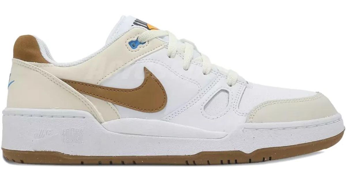 Nike Full Force Low Light British Tan" in White for Men | Lyst